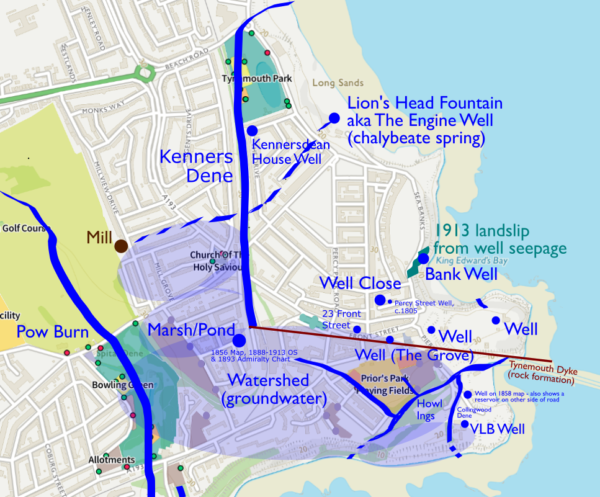 The Wells and Waters of Tynemouth – Penbal
